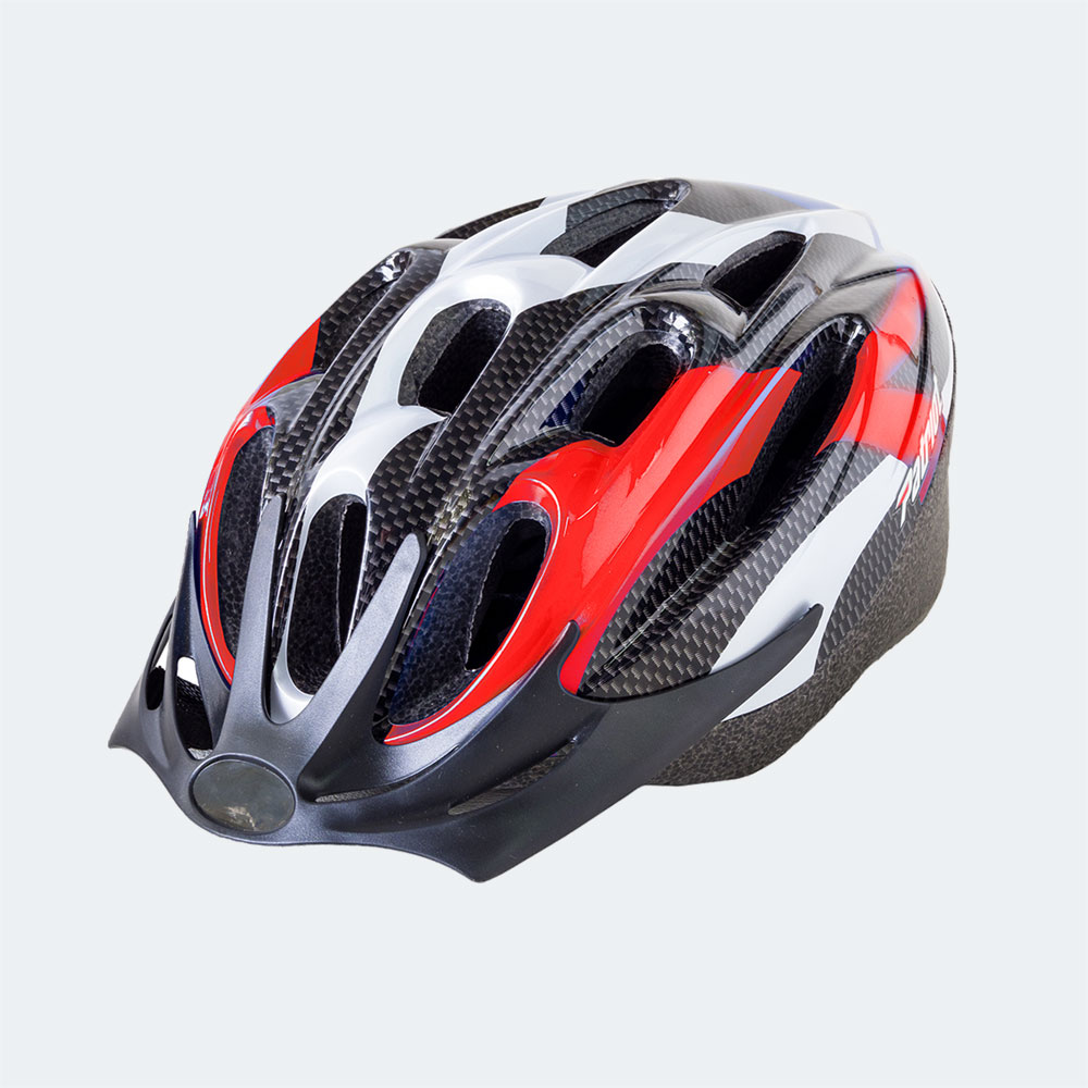 Bicycle Helmet Red – Velvett Worldwide